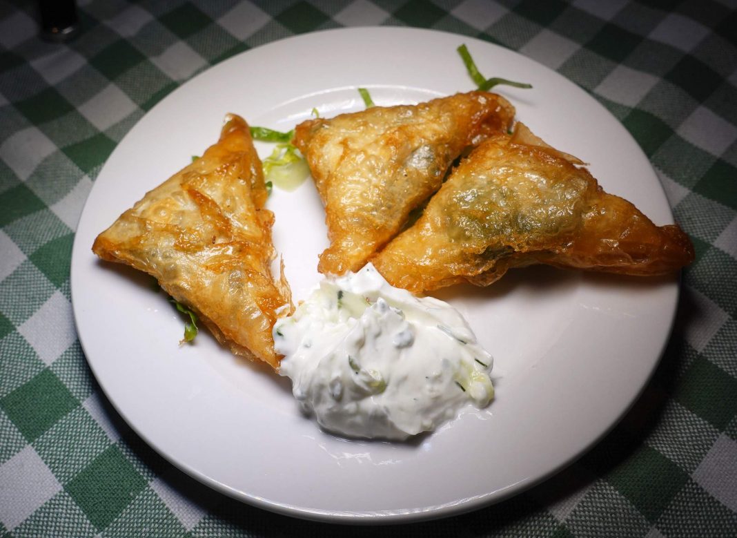Fawa and Paidakia – two of many delicious Greek specialties in the ...
