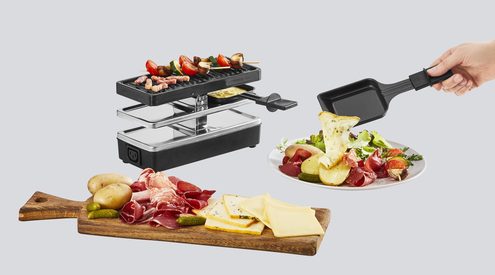 Zwei in kleinem - Der Raclette-Grill Plug & Share von Tefal - Gastrosofie